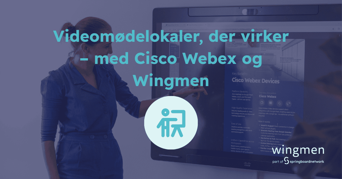 Møderum as a Service - Cisco videomødelokaler til hybridarbejde